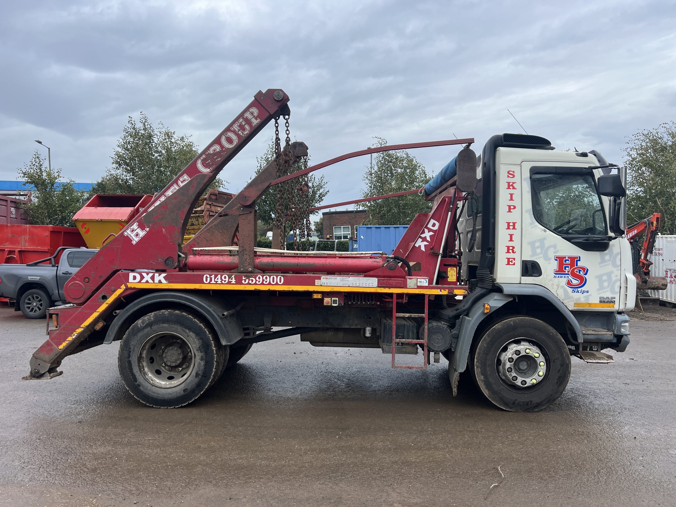 [SOLD] DAF LF55.220 18T SKIP LORRY For Sale - 2013 - Nationwide ...